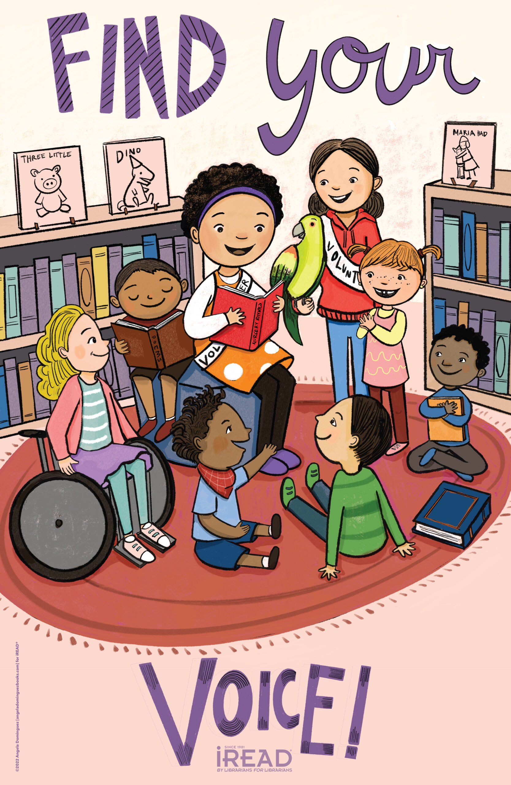 2023 Early Lit poster English - Bacon Free Library